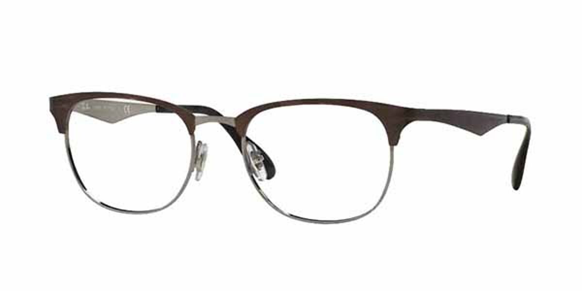 Ray-Ban RX6346 Highstreet 2862 Glasses Brown | VisionDirect Australia