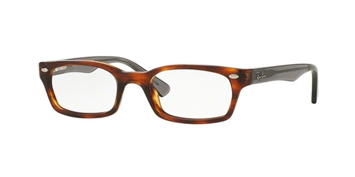 Ray-Ban RX5150 Highstreet 5023 Glasses Top Havana On Transparent Blue ...