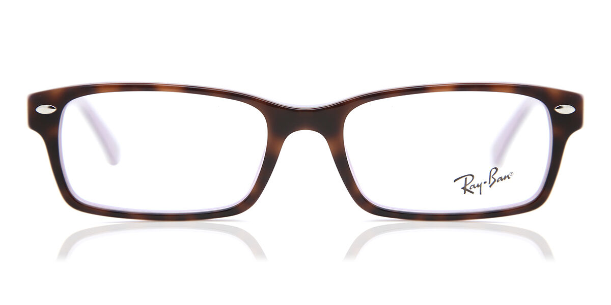 Ray-Ban RX5206 Highstreet 5023 Eyeglasses in Top Havana On Transparent ...