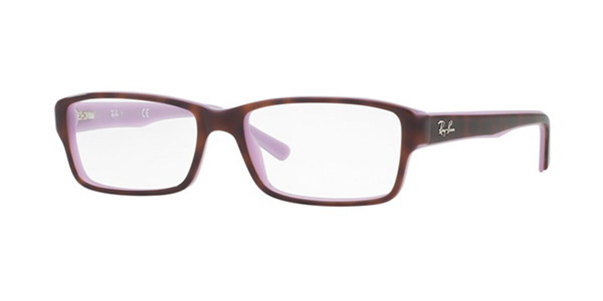 Ray-Ban RX5169 Highstreet 5240 Glasses Top Havana On Opal Violet ...