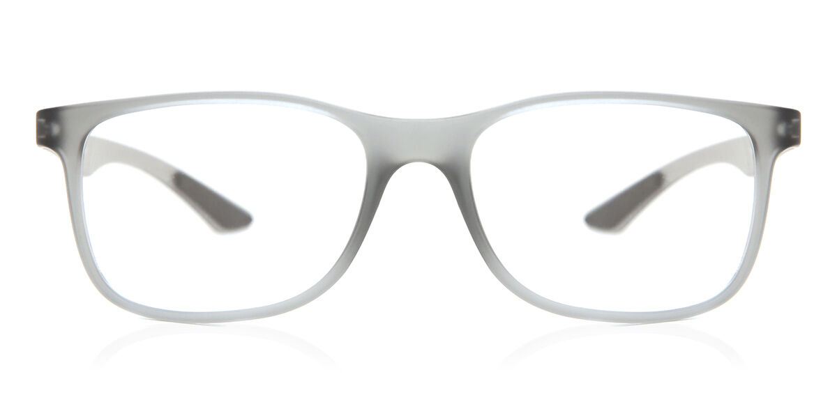 Ray-Ban RX8903 5244 Eyeglasses in Matte Transparent Grey ...
