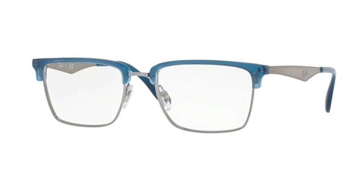 Ray-Ban RX6397 2934 Glasses Blue Grey | VisionDirect Australia