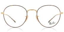 Ray-Ban RX3582V 2946 Eyeglasses in Gold On Top Black | SmartBuyGlasses USA