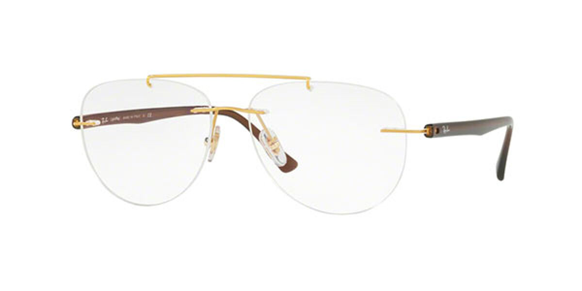 Ray-Ban RX8749 1194 Glasses Gold | VisionDirect Australia