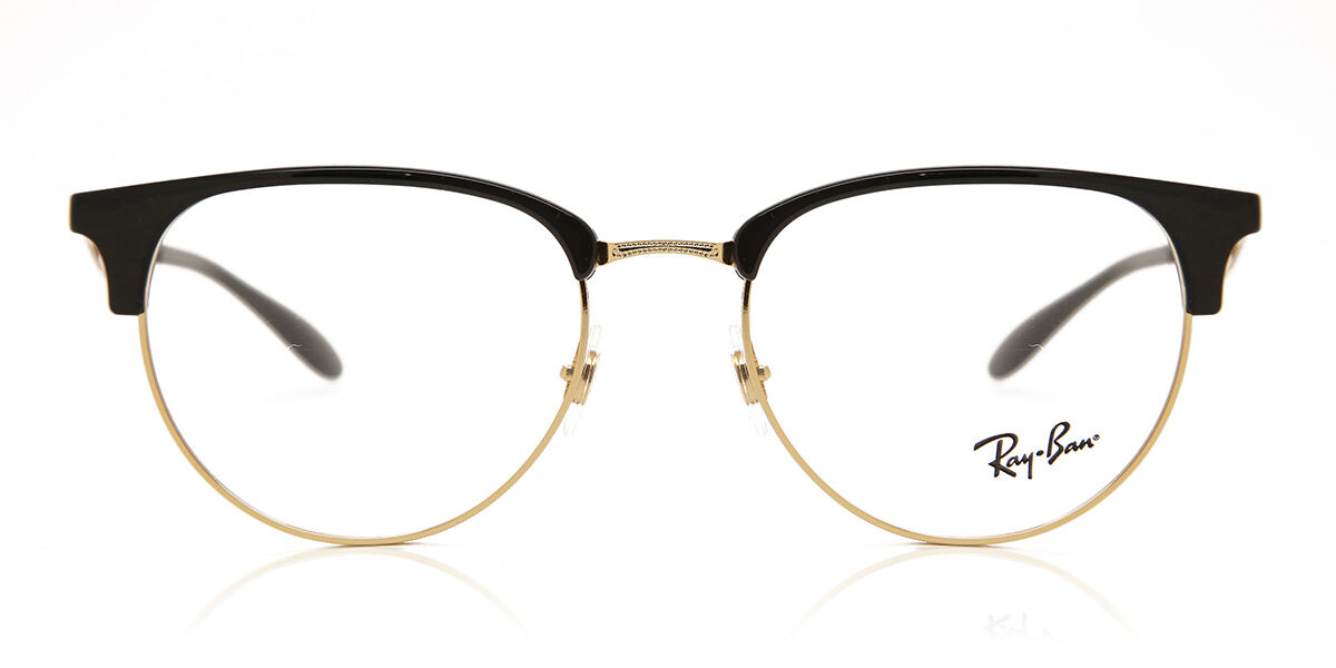 Ray-Ban RX6396 5784 Glasses Black/Gold | VisionDirect Australia