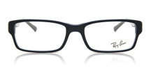 Ray-Ban RX5169 Highstreet 2034 Glasses Top Black On Transparent ...