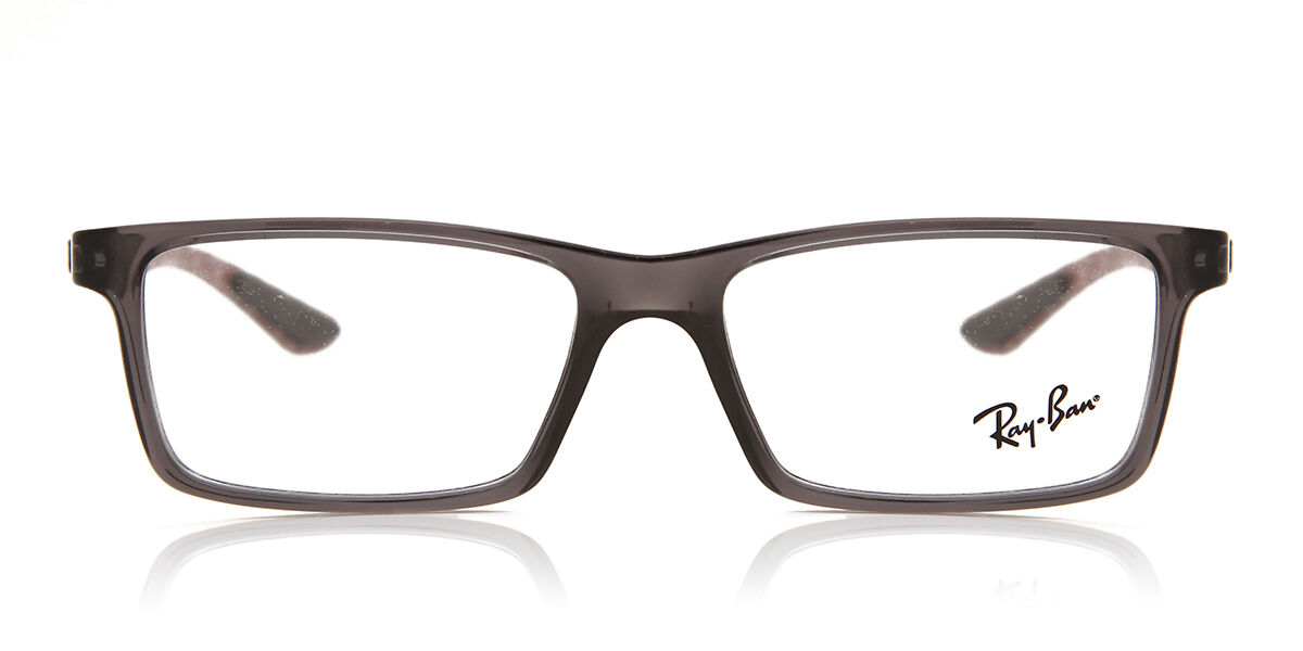 Ray-Ban Tech RX8901 Carbon Fibre 5845 Eyeglasses in Transparent Grey ...