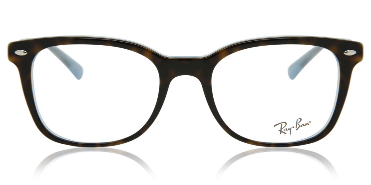 Ray-Ban RX5285 Highstreet 5883 Glasses Top Havana On Light Blue ...