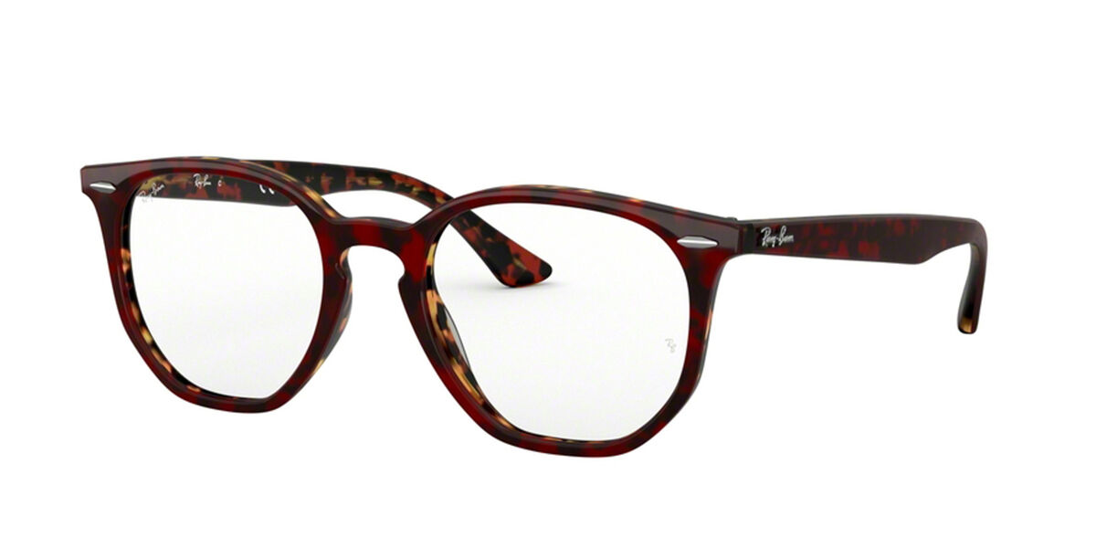 Ray-Ban RX7151 5911 Glasses Red | VisionDirect Australia