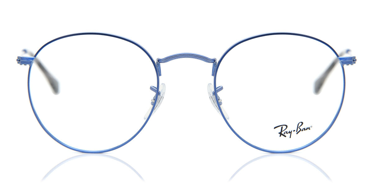 Ray-Ban RX3447V Round Metal 3073 Glasses Sand Trasparent Green ...