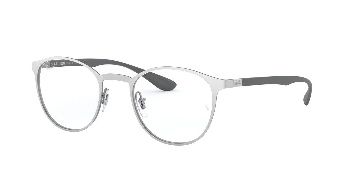 Ray-Ban RX6355 3097 Glasses Matte Silver | VisionDirect Australia