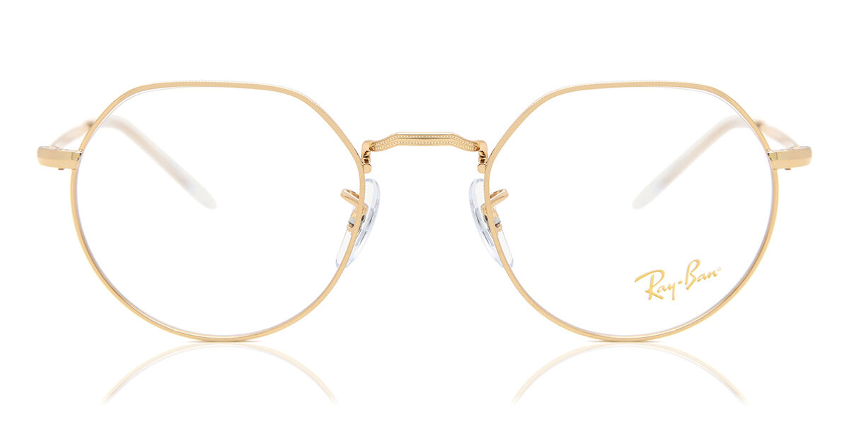 Ray-Ban RX6465 3086 Glasses Gold | VisionDirect Australia