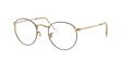 Ray-Ban RX3447V Round Metal 2500 Glasses Gold | VisionDirect Australia