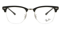 Ray-Ban RX3716VM Clubmaster Metal 3150 Eyeglasses in Grey on Silver ...