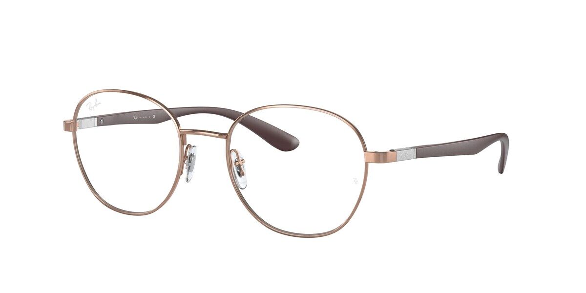 Ray-Ban RX6461 2943 Glasses Copper Brown | VisionDirect Australia