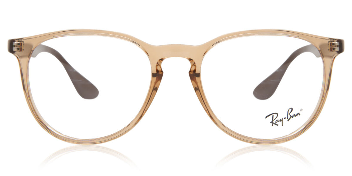 Ray-Ban RX7046 Erika 5940 Glasses Transparent Light Brown ...