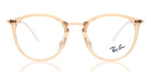 Ray-Ban RX7140 5687 Eyeglasses in Stripped Havana | SmartBuyGlasses USA