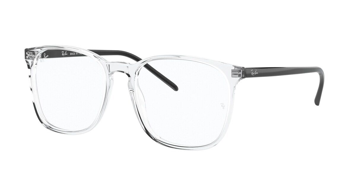 Ray-Ban RX5387F Asian Fit 5629 Eyeglasses in Transparent Light Grey ...