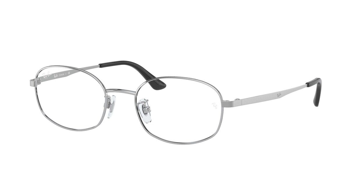 Ray Ban RX8762D Asian Fit 1002 Glasses Silver | VisionDirect Australia
