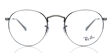 Ray-Ban RX3447V Round Metal 2500 Glasses Gold | VisionDirect Australia