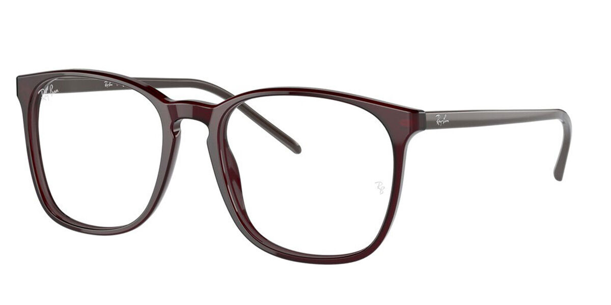 Ray-Ban RX5387F Asian Fit 8141 メガネ - Transparent Beige White ...