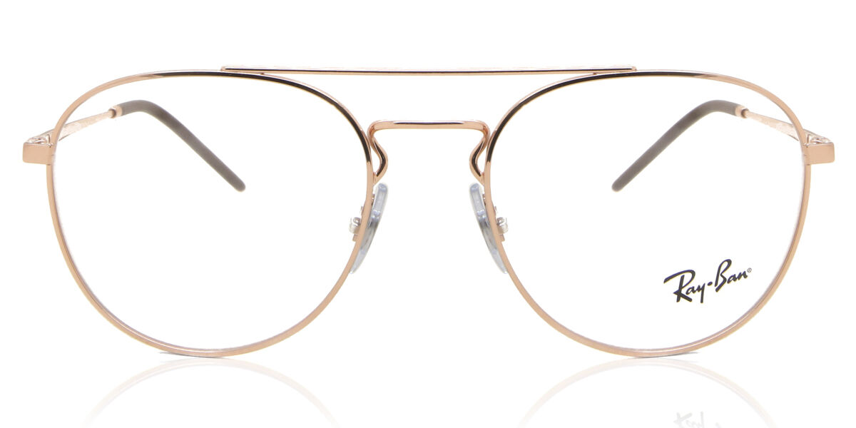 Ray-Ban RX6414 3094 Eyeglasses in Rose Gold | SmartBuyGlasses USA