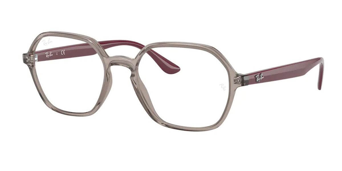 Ray-Ban RX4361V 8083 Eyeglasses in Transparent Grey | SmartBuyGlasses USA