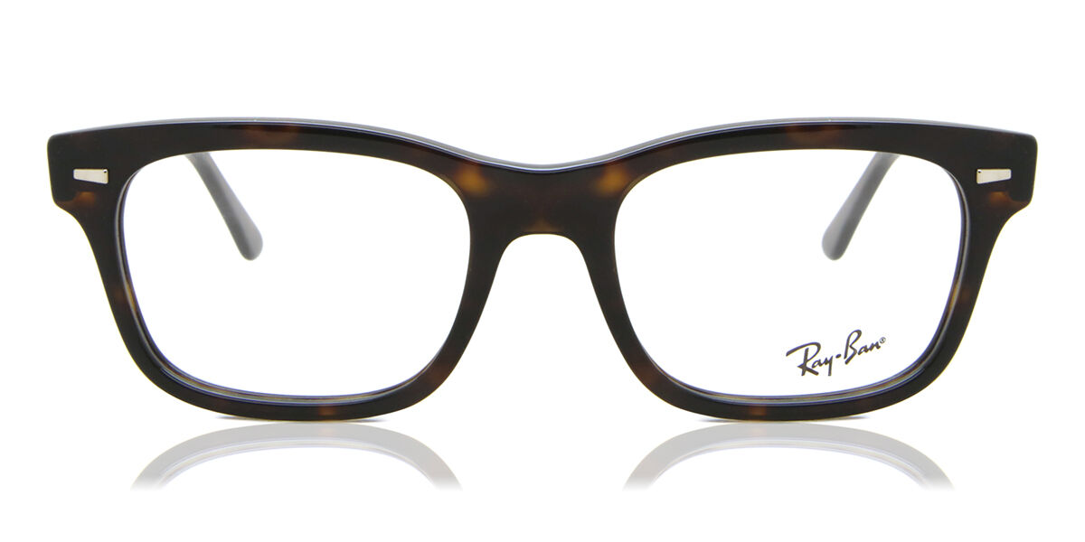 Ray-Ban RX5383 Mr Burbank 2012 Glasses Shiny Havana | VisionDirect ...