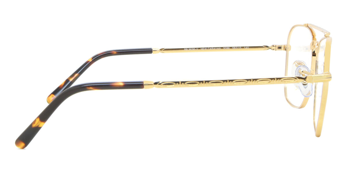 Ray-Ban RX3636V 3086 Aviator Gold Eyeglasses | SmartBuyGlasses US