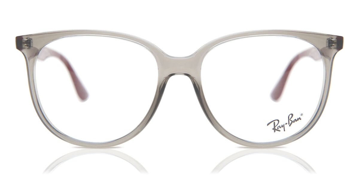 Ray-Ban RX4378V 8083 Eyeglasses in Transparent Grey | SmartBuyGlasses USA