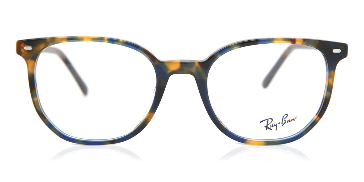 Ray-Ban RX5397 8174 Glasses Yellow Blue Tortoise | SmartBuyGlasses UK