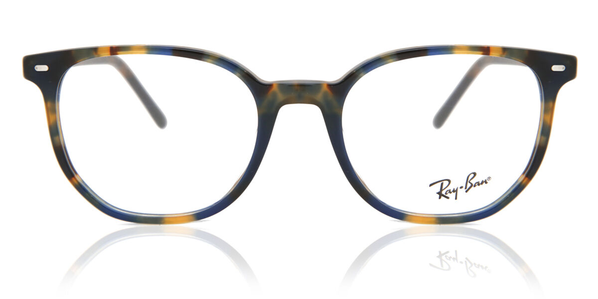 Ray-Ban RX5397 8174 Eyeglasses in Yellow Blue Tortoise ...
