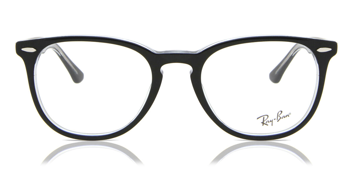 Ray-Ban RX7159 2034 Glasses Transparent Black | VisionDirect Australia