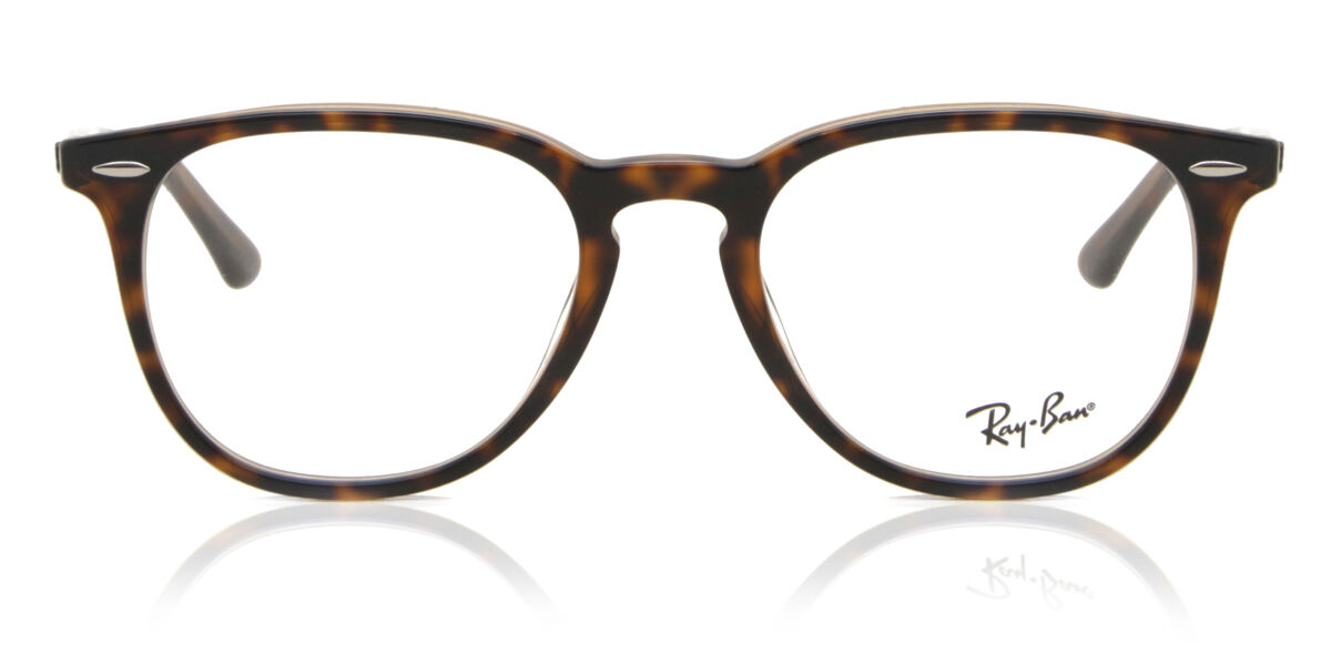 Ray-Ban RX7159 8109 Eyeglasses in Tortoise Clear Brown ...