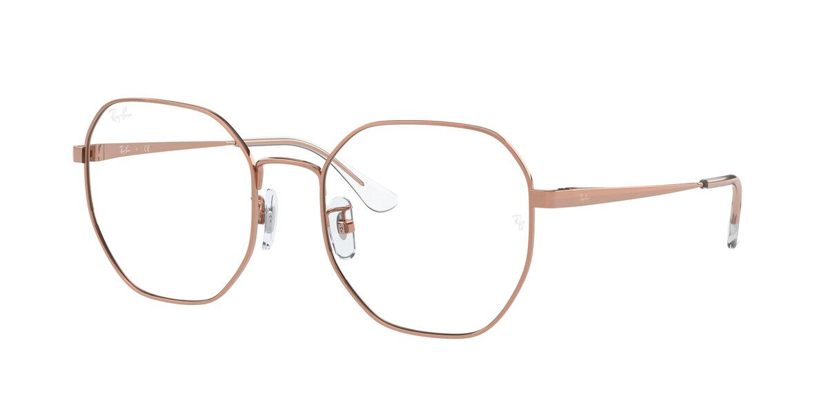 Ray Ban RX6482D Asian Fit 3094 Glasses Rose Gold | VisionDirect Australia