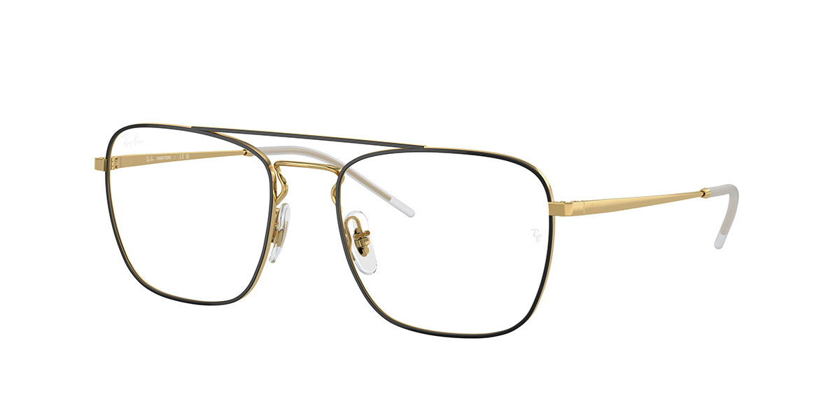 Ray-Ban RB3588 9054MF Glasses Black on Gold | SmartBuyGlasses UK