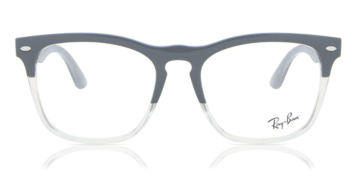 Ray-Ban RX4487V Steve 8197 Glasses Grey On Transparent | VisionDirect ...
