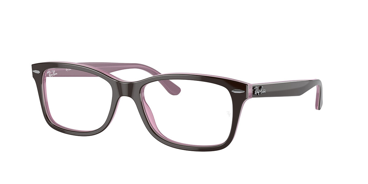 Ray Ban RX5428 2126 Glasses Brown On Pink | SmartBuyGlasses UK