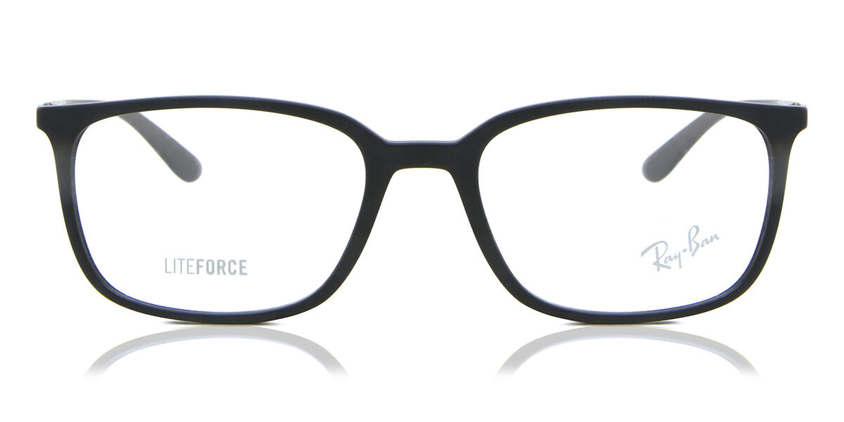 Ray-Ban RX7208 5204 Glasses Matte Black | VisionDirect Australia