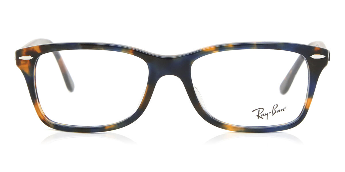 Ray-Ban RX5428F Asian Fit 8174 Glasses Blue Yellow Tortoise ...