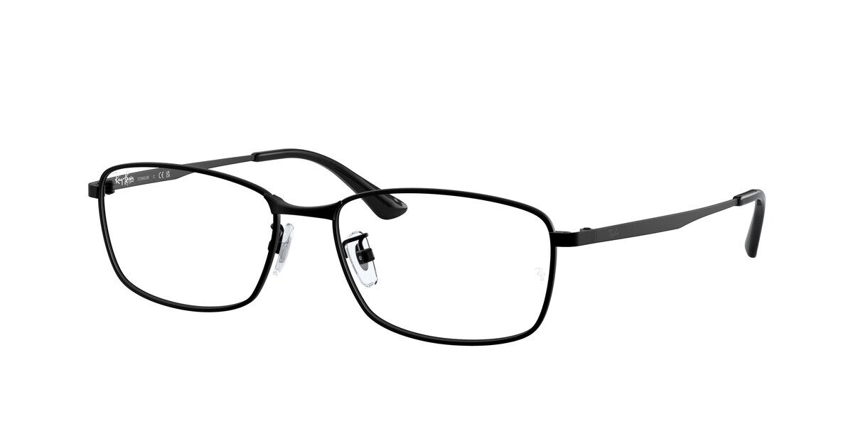 Ray Ban RX8775D Asian Fit 1012 Eyeglasses in Matte Black ...