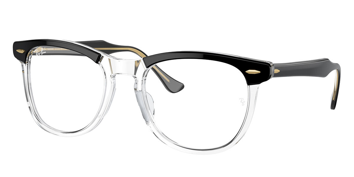 Ray-Ban RB2398 Eagle Eye 1294GJ Glasses Black on Clear | VisionDirect ...