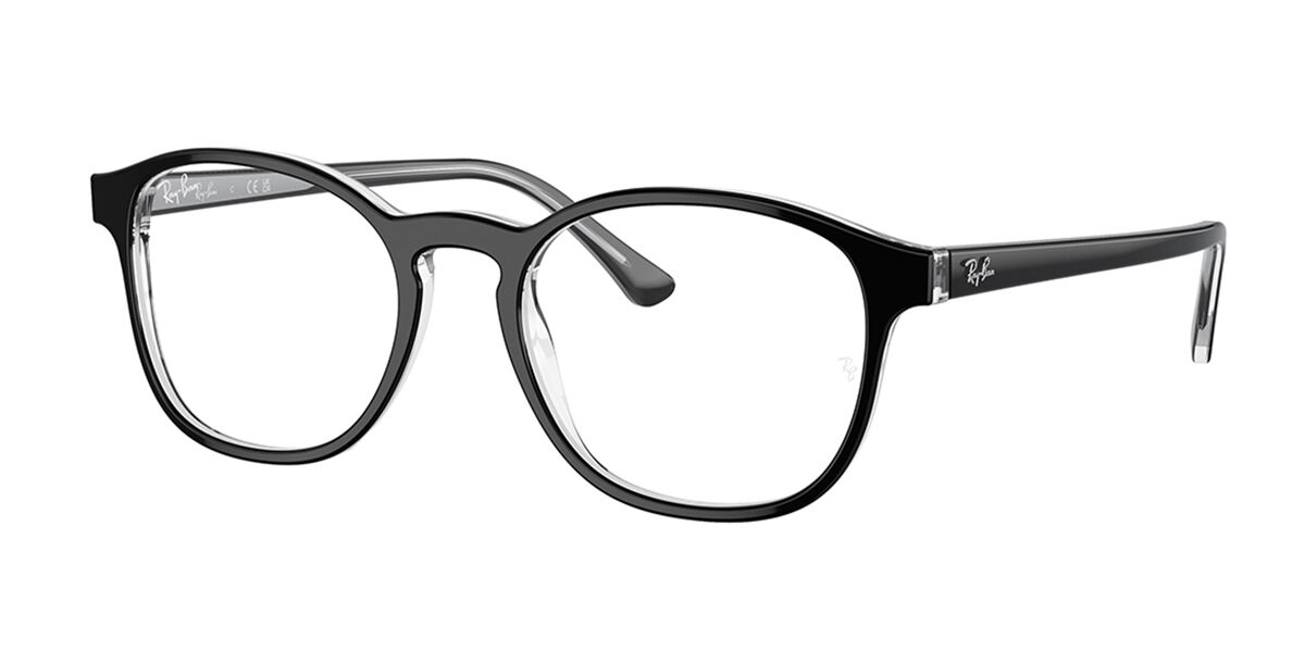 Gafas Recetadas Ray-Ban RX5417 2034 Black on Transparent | GafasWorld ...