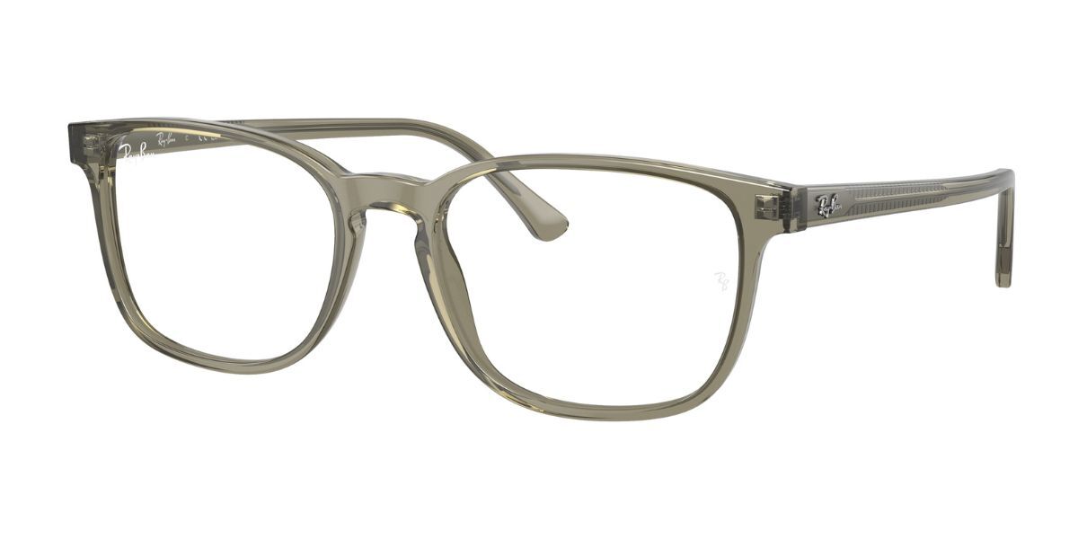 Ray-Ban RX5418 8300 Eyeglasses in Transparent Moss Green ...
