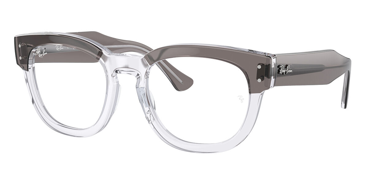 Ray-Ban RX0298V Mega Hawkeye 8111 Eyeglasses in Grey on Transparent ...