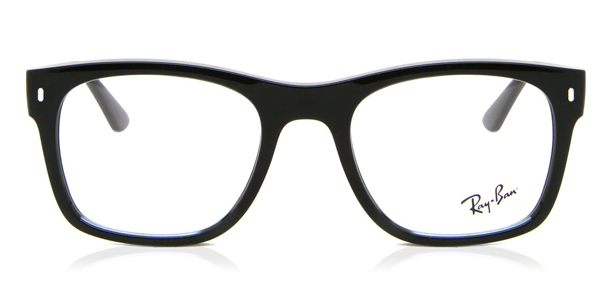 Ray-Ban RX7228 2000 Glasses Shiny Black | VisionDirect Australia