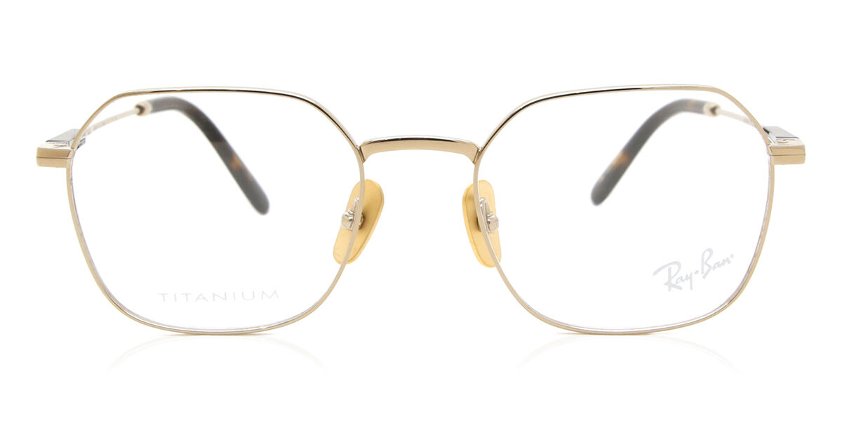Ray-Ban RX8794 Jim Titanium 1246 Eyeglasses in Light Gold ...