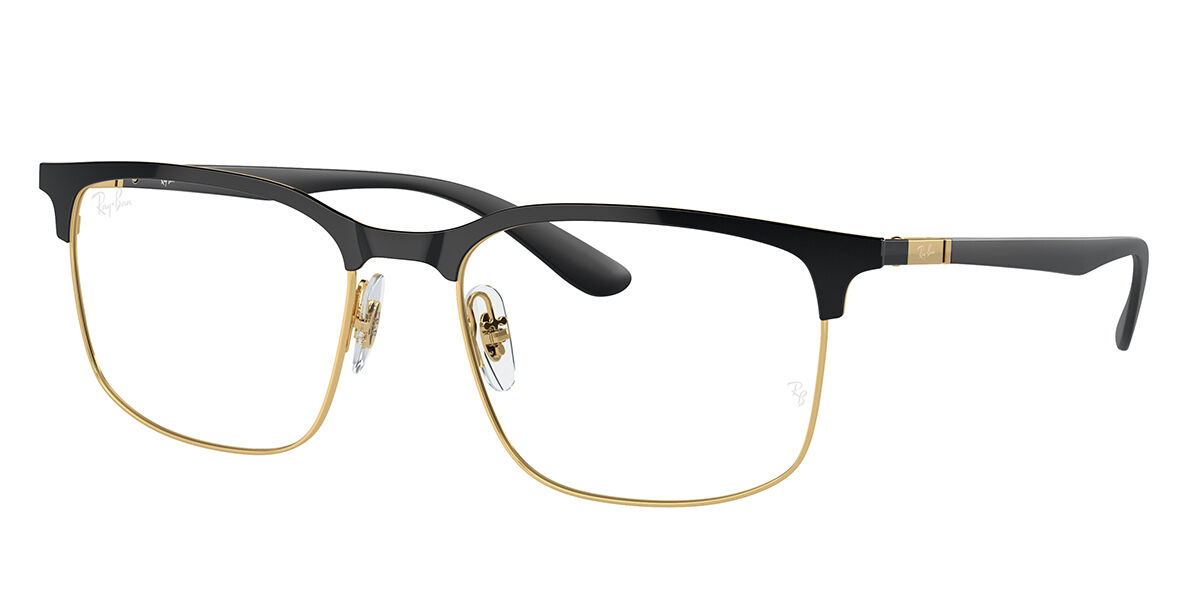 Ray-Ban RX6518 2890 Glasses Black on Gold | SmartBuyGlasses UK