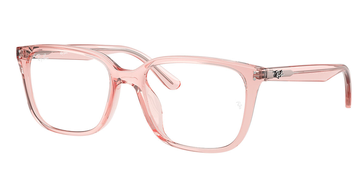 Óculos de Grau Ray-Ban RX7248D Asian Fit 8410 Transparent Light Pink ...