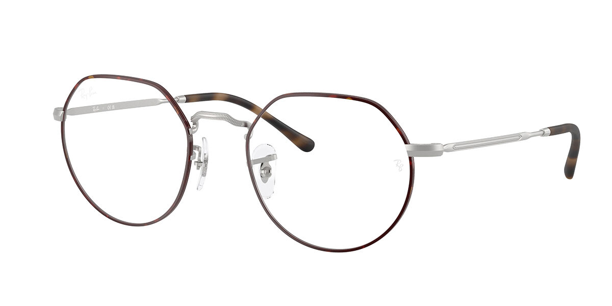 Lentes Opticos Ray-Ban RX6465 Jack 3194 Matte Tortoise On Matte Silver ...